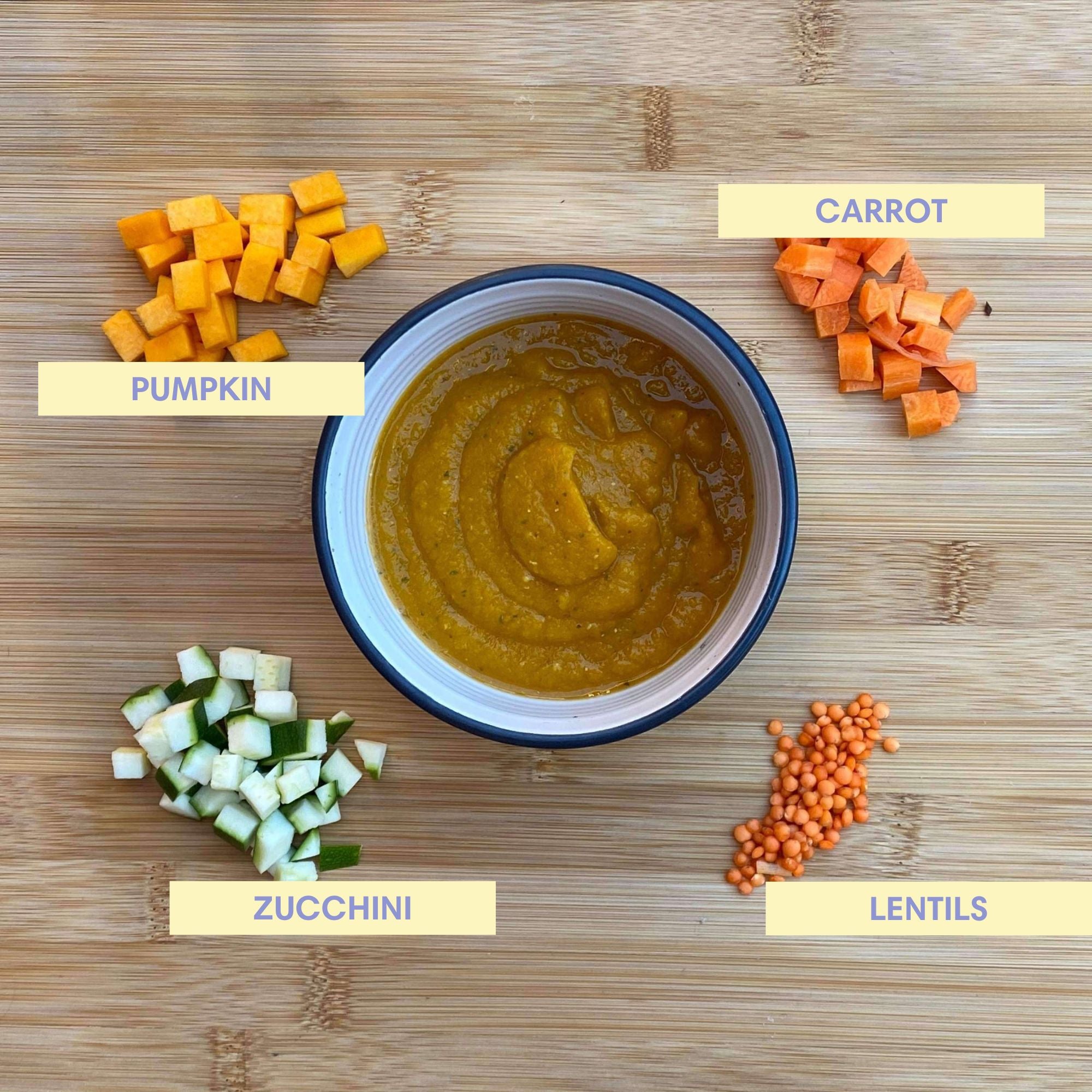 Smooth Purees (Stage 1) – Tinybeetsfood